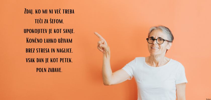 Kratki verzi za upokojence