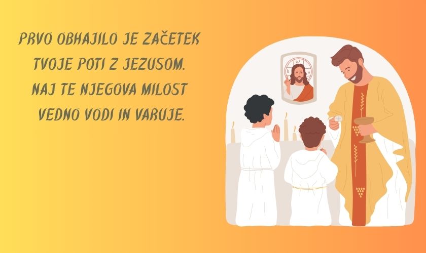 Verzi za prvo sveto obhajilo