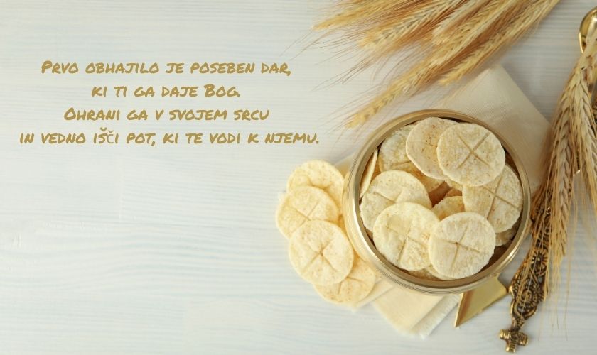 Verzi za prvo sveto obhajilo